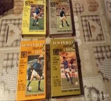 ALMANACCHI ILLUSTRATI CALCIO 1973-1979 E DAL 1981 AL 1991